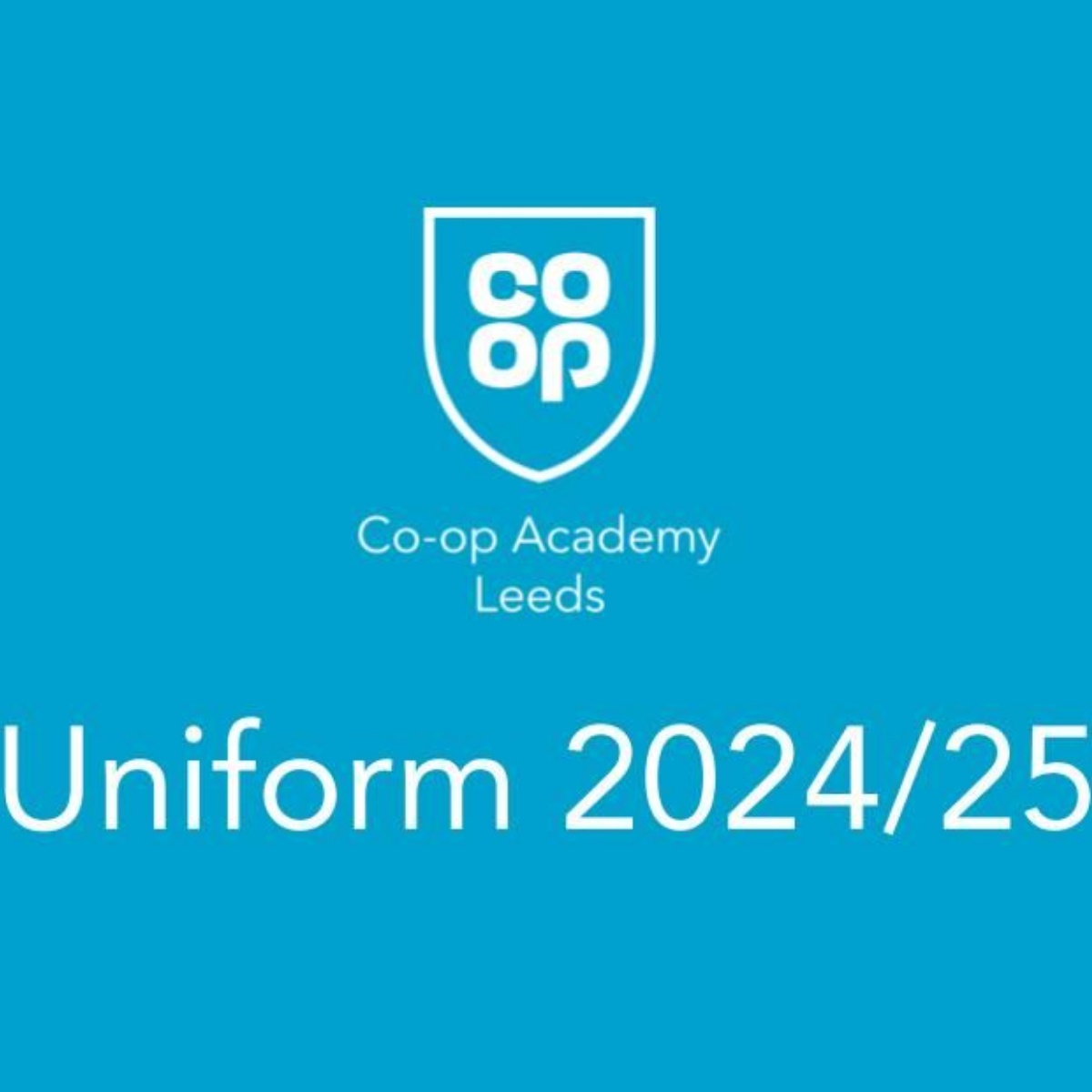 Co-op Academy Leeds - Uniform Change 2024/25